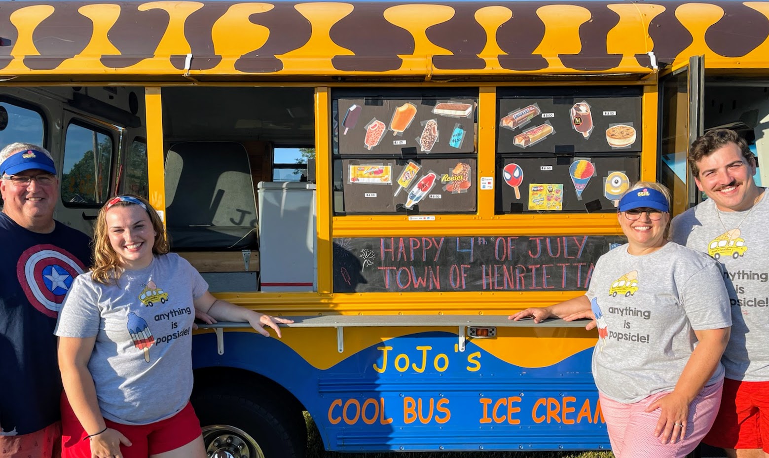 JoJo's Ice Cream Bus